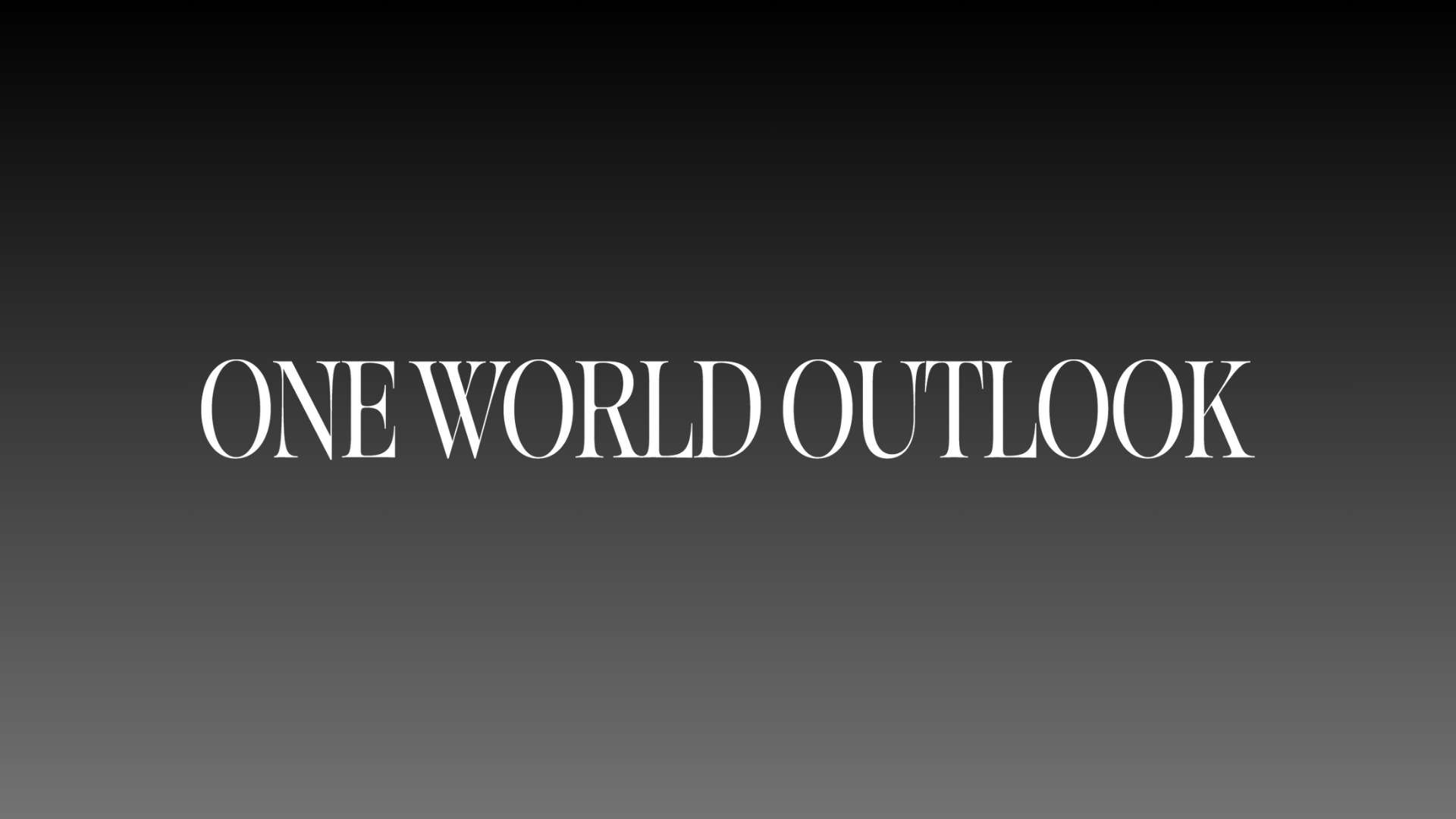 One World Outlook